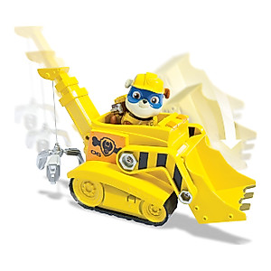 Paw Patrol Super Pup Rubble's Crane, Vehicle and Figure