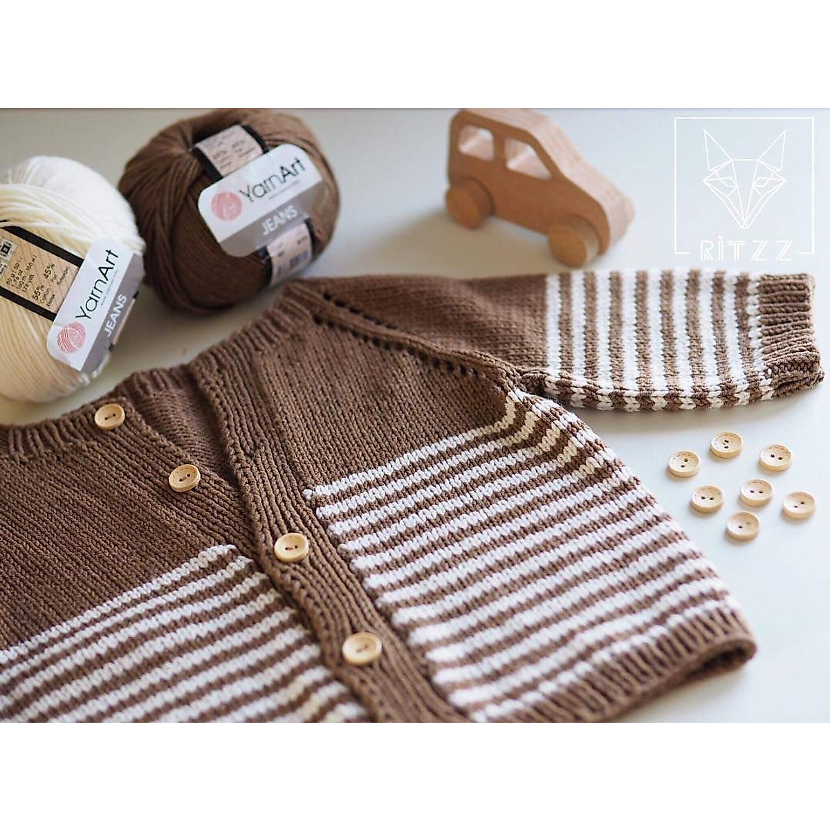 55% Cotton 45% Acrylic YarnArt Jeans Sport Yarn 1 Skein/Ball 50 gr 174 yds (50)