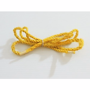 1/4" All Natural Un-oiled Yellow Sisal Rope Bird Toy Parts 5'
