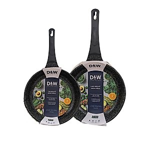 DW Nonstick Skillet Set, 9.5" & 11" - Deane White - DW Cookware - D&W - D and W