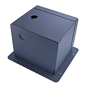 Recessed Stage Floor Pro Audio Pocket Box Black 8 Channel Female XLR Connectors