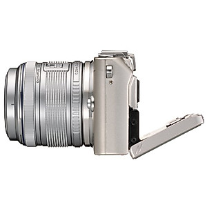 Olympus E-PL5 Mirrorless Digital Camera with 14-42mm Lens, Silver
