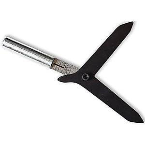 ToolUSA Bench Wizard 4" Round Bar Center Finder | Constructed Of High Quality Steel | Great For Metalworking, Woodworking, Precision Applications