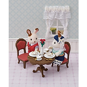 Calico Critters, Town Series, Furniture Sets, Doll House Furniture, Calico Critters Chic Dining Table Set