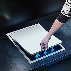 LiLiNaShop Drop-in Kitchen Sink,17-Inch Undermount Workstation Invisible Sink,18 Gauge Stainless Steel Single Groove Suit with Foldable Faucet,for Kitchen,Bar,Travel Trailer