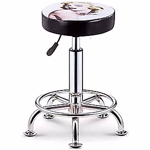 NUBAOzy Office Chair Beauty Stool Doctor Treatment Stool Dental Chair Height Adjustable 360 ° Rotation,03 (Color : 3)