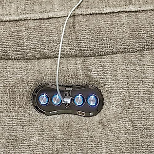 Signature Design by Ashley Hindmarsh Power Reclining Sofa, 86" W x 44" D x 42" H, Gray