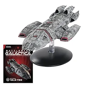 Hero Collector | Battlestar Galactica Collection | Battlestar Valkyrie with Magazine Issue 17 by Eaglemoss