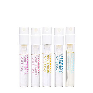 Pacifica Beauty, Moon Moods Spray Perfume Travel Size, Featuring Dream Moon Mini, 5 Scents, Fragrance Sampler Gift Set, Natural + Essential Oils, Clean, Vegan + Cruelty Free