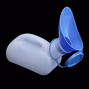 EatingBiting 1000ml Portable Plastic Male Female man women Baby Kids Urinal Mobile Toilet Potty Urinal for Car Travel Camping training Urinal Toilet Unisex Potty Pee