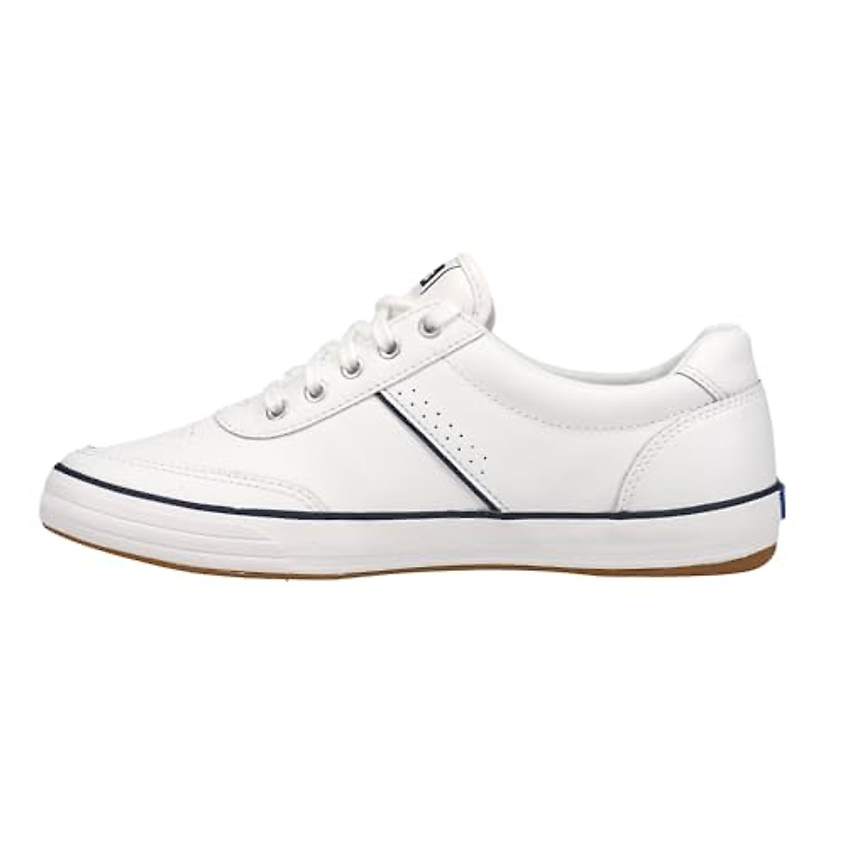 Keds Courty 2 Lace Up, Sneaker Womens, White Leather, 8 Medium