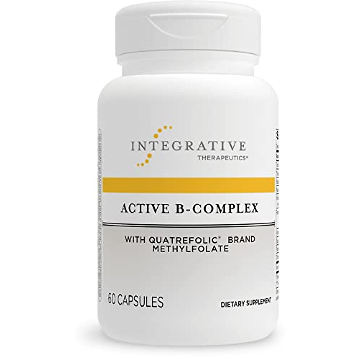 Integrative Therapeutics - Active B-Complex - Cellular Energy Production*- with 8 B-Vitamins, Vitamin B12, Folate, Choline - 60 Capsules