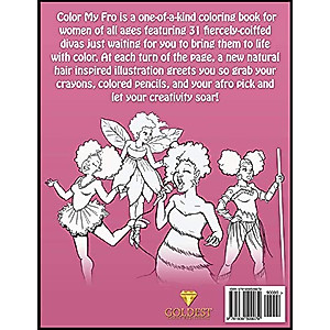 Color My Fro: A Natural Hair Coloring Book for Big Hair Lovers of All Ages