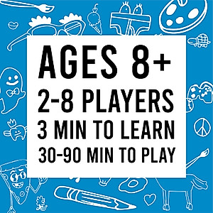 OFF TOPIC A Little Board Game for Kids 8-12 - Fun Card Game for Family Game Night Ages 8 and Up