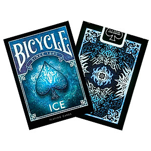 Bicycle Ice Theme Blue Playing Cards, 14-99 years