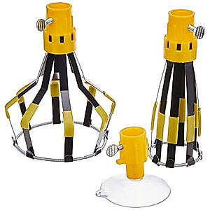 Bayco LBC-600C Deluxe Light Bulb Changer Kit, White, Incandescent, 16W, ‎3 Piece Set, Yellow