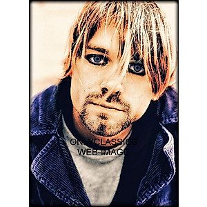 SINGER MUSICIAN KURT COBAIN AMERICAN ROCK BAND FRONT MAN 12X18 PHOTO POSTER
