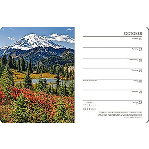 America's National Parks Weekly Engagement Calendar 2023, Planner 6.5" x 8.5" Spiral Bound
