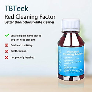 Inkjet Printhead Cleaner for 950 951 952XL Ink Cartridges Work with Officejet Pro 8600 8610 8620 8100 8710 8720 8216 8210 8730 Printer Cleaning kit- 100ml