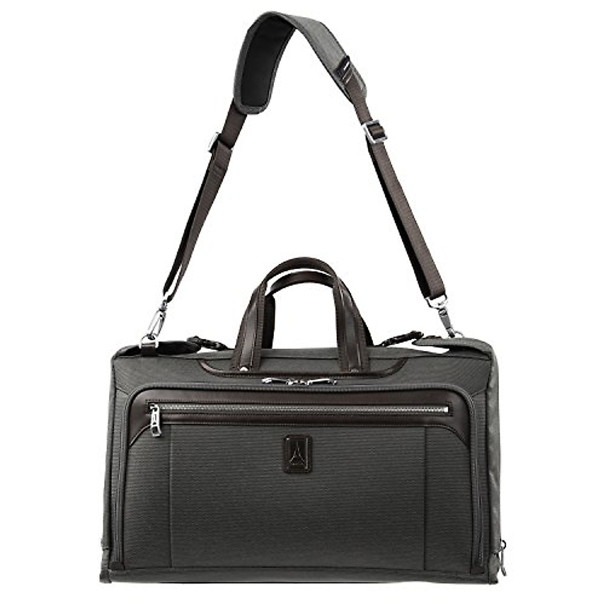 Travelpro Platinum Elite Tri-Fold Carry-On Garment Bag, Men and Women, Vintage Grey, 20-Inch