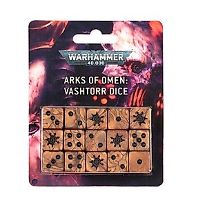 Warhammer 40K: Arks of Omen - Vashtorr Dice (15)