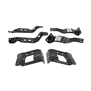 Fits 2011-2016 Ford F250 F350 F450 Front Bumper Mounting Plate Side Bracket 6Pcs FO1066185 FO1067185 FO1066186 FO1067186 FO1066187 FO1067187