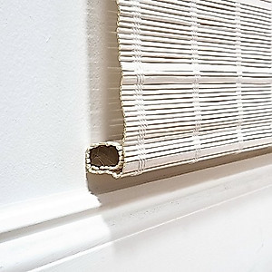 Radiance Lewis Hyman Bamboo Shades, White, 31" W x 64" L (2215330E)