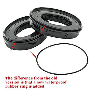 TSVISIONCORE Gel Ear Pads Upgrade ver. for MSA SORDIN/TCI Liberator Series Tactical Headsets,Replacement Ear Cups,Ear Cushion
