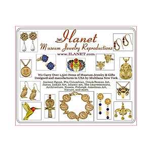 MADE IN USA - Reproduction of the Historic JANUS Double-headed Pendant, From ilanet Museum Collection