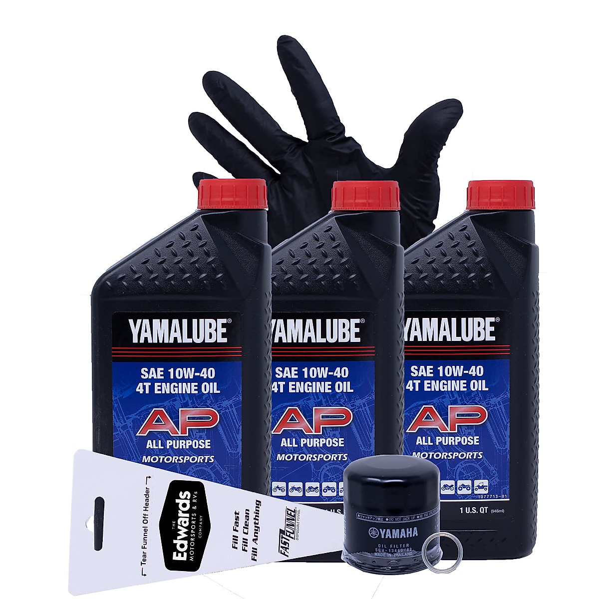 Edwards Oil Change Kit fits 2019-2021 Yamaha Grizzly EPS Kodiak 700