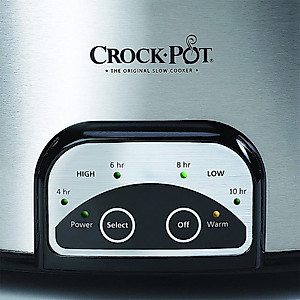 Crock-Pot SCCPVR700SA 7-Quart Smart-Pot Slow Cooker - Brushed Stainless Steel
