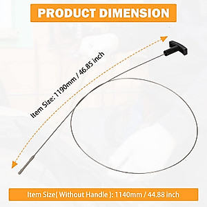 3C3Z6750AA Ford 6.0 Powerstroke Oil Dipstick for 2003 2004 2005 2006 2007 Ford F250 F350 F450 F550 Super Duty Excursion 6.0 Diesel Engine Oil Dip Stick Indicator Tool Replace Ford 3C3Z-6750-AA 917-310
