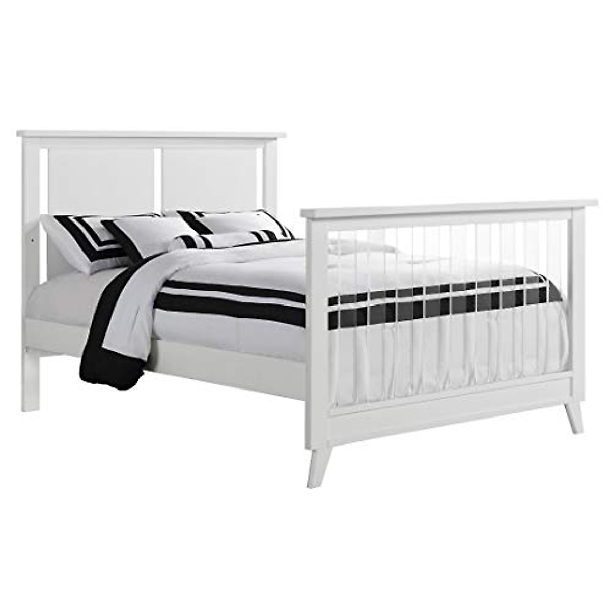Oxford Baby Holland Full Sized Bed Conversion Kit, Snow White