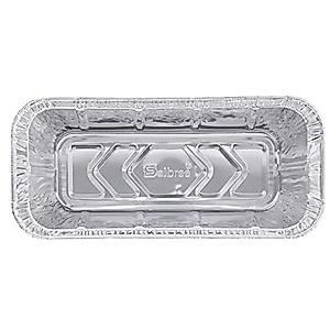 12 Grease Cup Liners for Drip Pan Catcher Compatible with Blackstone Griddles Accessories All Rear Grease Discharge for 36 in, 28 in, 22 in & 17 inches Made of Heavy Duty Aluminum Foil Trays (12 Pack)