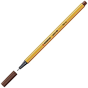 STABILO Point 88 Fineliner, Brown, 0.4 mm