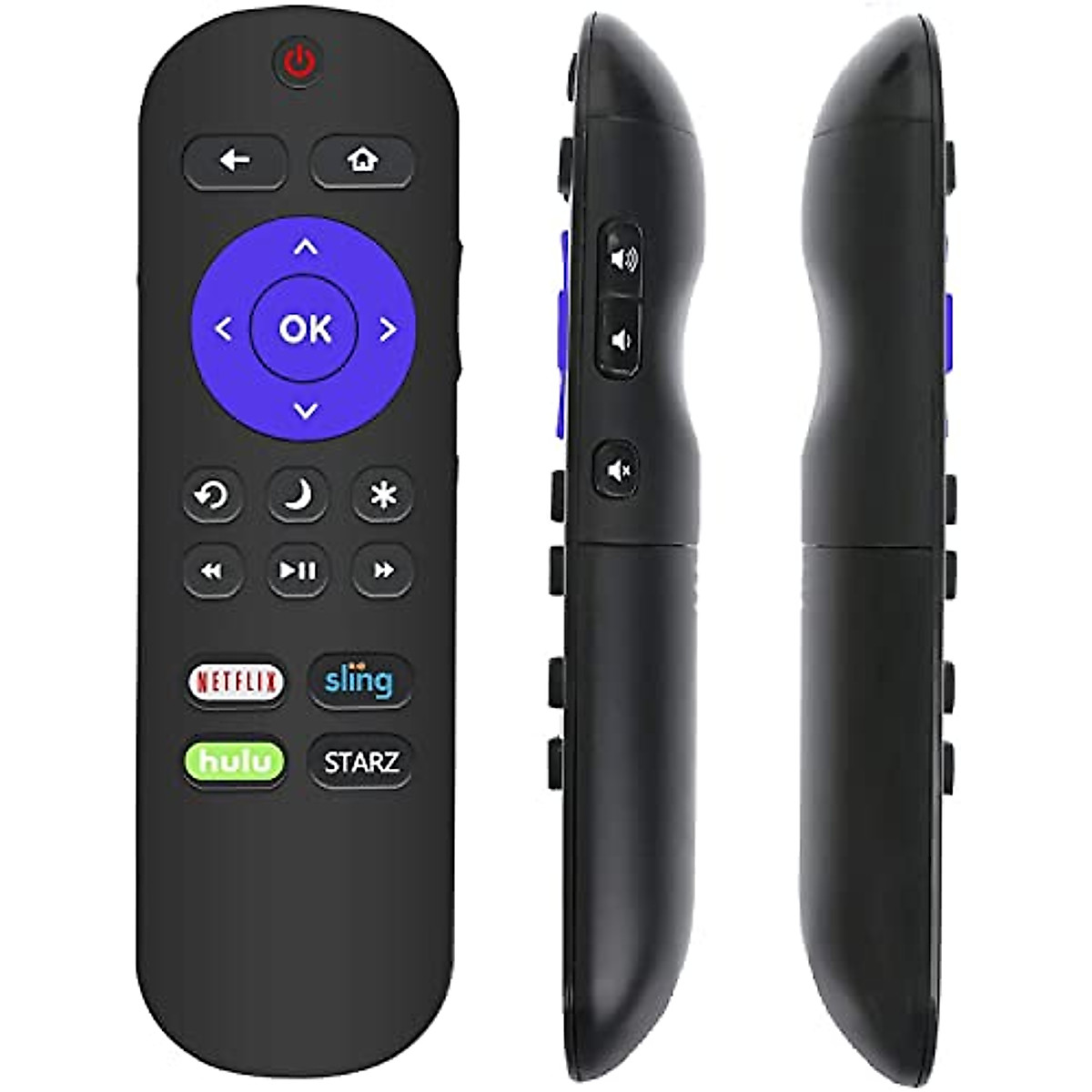 Remote Control Fit for All Sharp Roku TV LC-32LB591U LC-32LB481U LC-43LB481C LC-43LB481U LC-43LBU591U LC-43LB601U LC-50LB601U LC-50LBU591U LC-55LBU591U LC-65LBU591U