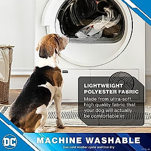 DC Comics Batman Dog Costume, Size Small l | Best DC Comics Batman Halloween Costume for Small Dogs | Funny Dog Costumes | Official Batman Costume for Pets Halloween