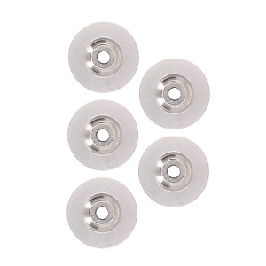 5Pcs Diamond Grinding Cup Wheel,Vacuum Brazed Grinding Disc for Granite Marble Iron Steel Masonry 800 Grit 4in