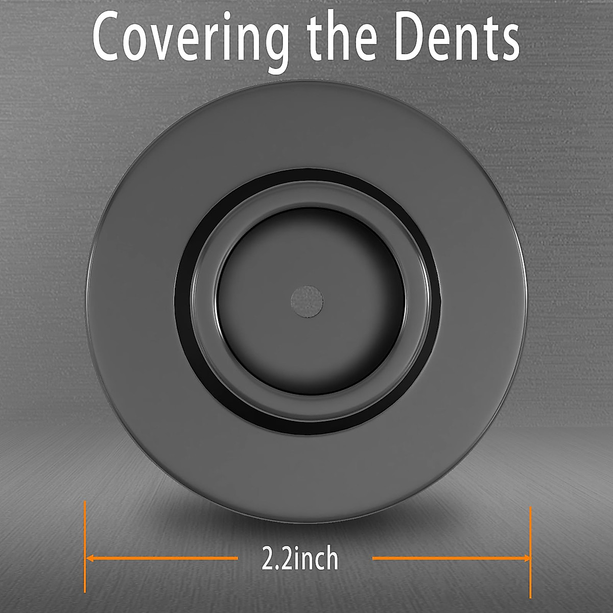 Door Stops for Wall Protector, Door Knob Wall Shield, Black Door Bumper for Slamming, Door Handle Stopper, Wall Hole Cover 3PCS