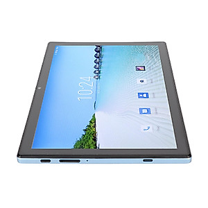 Ymiko 10.1 Inch Tablet 8.1, 2GB RAM 32GB ROM, Octa Core CPU, Front 5MP Rear 13MP Cameras, 4G Calling, 100‑240V (Blue)