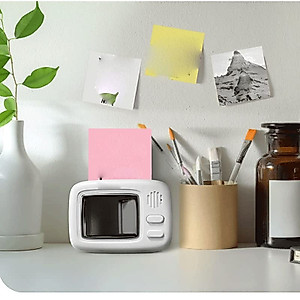 SLNFXC Mini Thermal Printing Wireless USB Receipt Ticket Printer Compatible with Paper Android Label Printing.