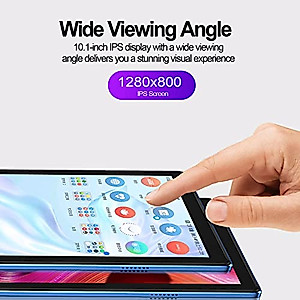 10. Blue 1 Inch 100-240V 4G LTE Gaming Tablet US Plug