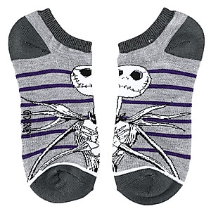 Bioworld Nightmare Before Christmas Casual Ankle Socks 5-Pack