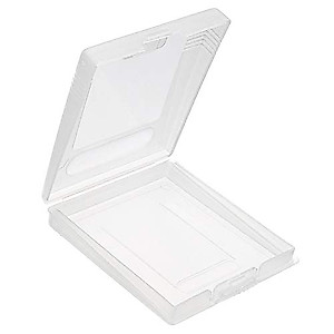 WICAREYO 10pcs Clear White Game Cartridge Protection Case for Gameboy Color GBC