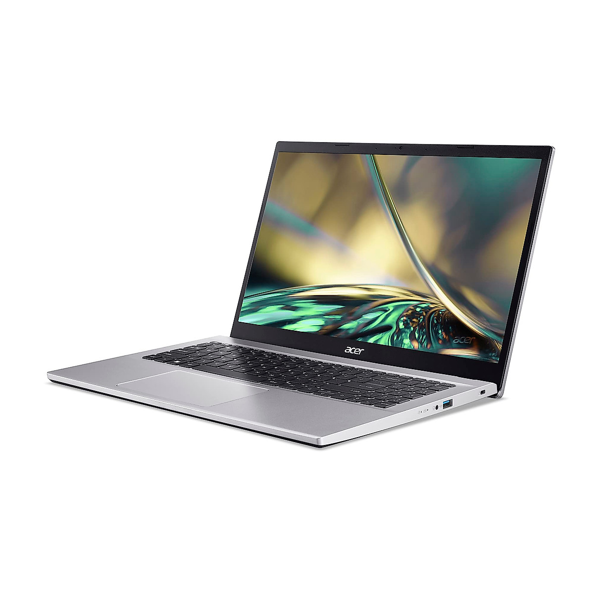 acer Aspire 3-15.6" Full HD 1920 x 1080 Laptop Intel Core i5-1235U 1.30GHz 8GB RAM 256GB SSD W11H A315-59-53ER Silver HDMI (Renewed)
