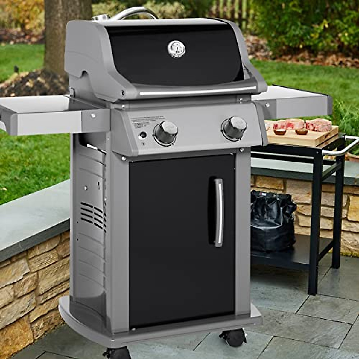 only fire Burner Control Knobs Grill Knobs Replacement for Weber Spirit 200 Gas Grill with Front-Mounted Controls (Year 2013 and Newer)