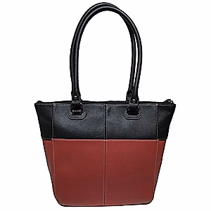 Tignanello Perfect Pockets Medium Tote, Rouge/Black