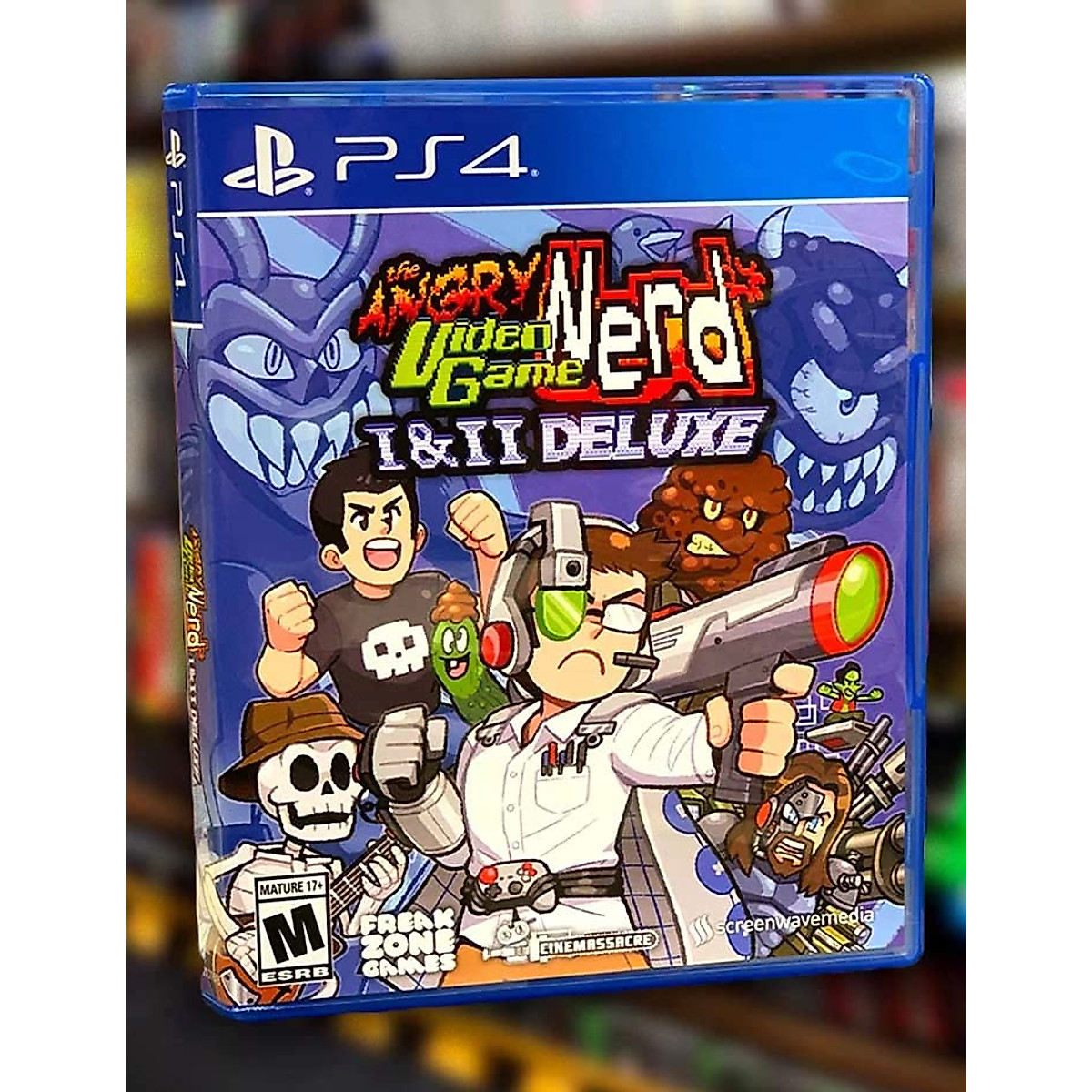 Angry Video Game Nerd 1 + 2 Deluxe (Limited Run) - PlayStation 4