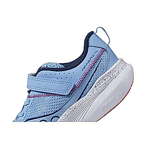 Saucony Kinvara 14 Alternative Closure Sneaker, Light Blue, 3 US Unisex Big Kid