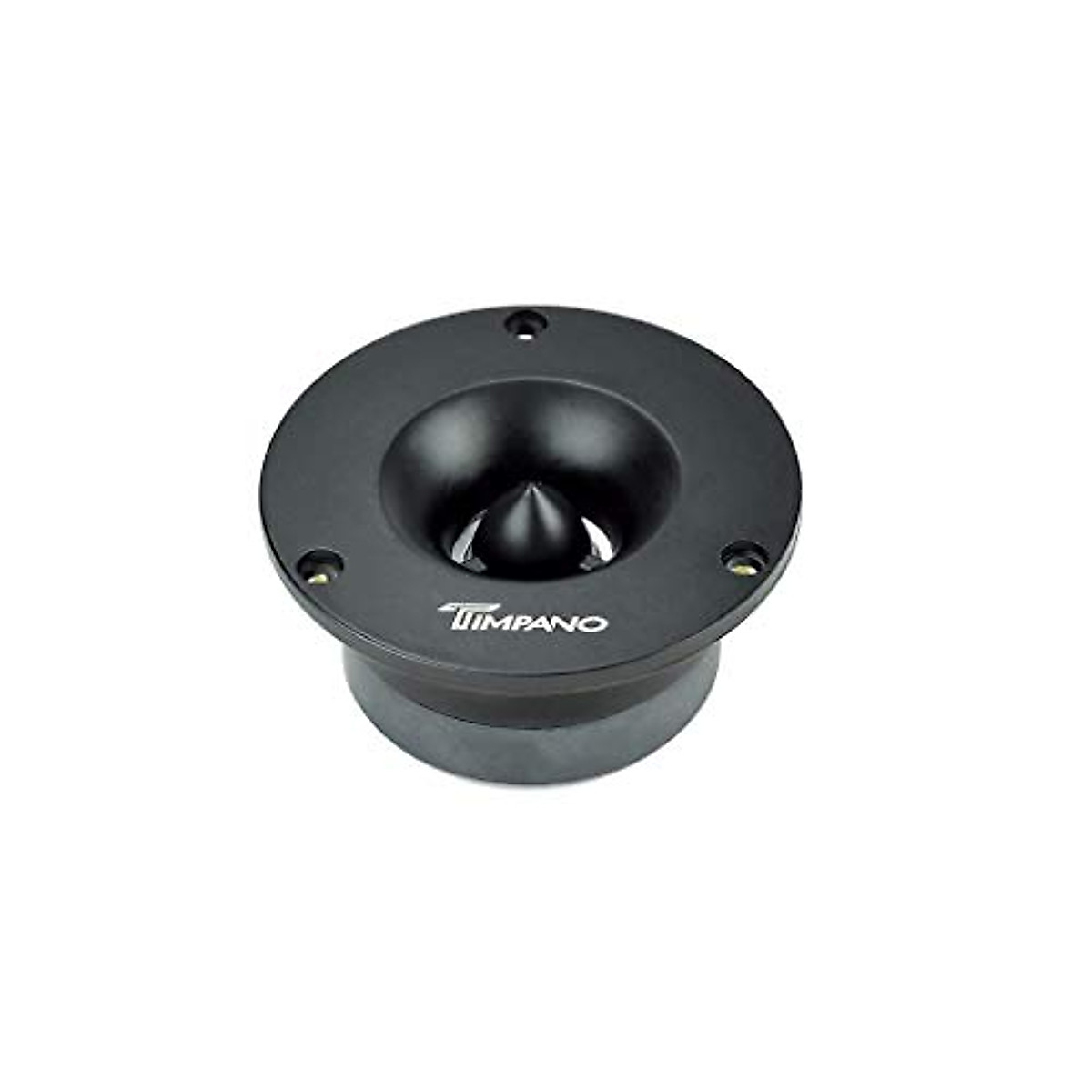 Timpano TPT-ST3 3.75 Inch Super Tweeter Black, 4 Ohm, 500 Watts Peak, 105 dB Bullet, 1 in Voice Coil, Pro Car Sound System Bullet Tweeters (Pair)